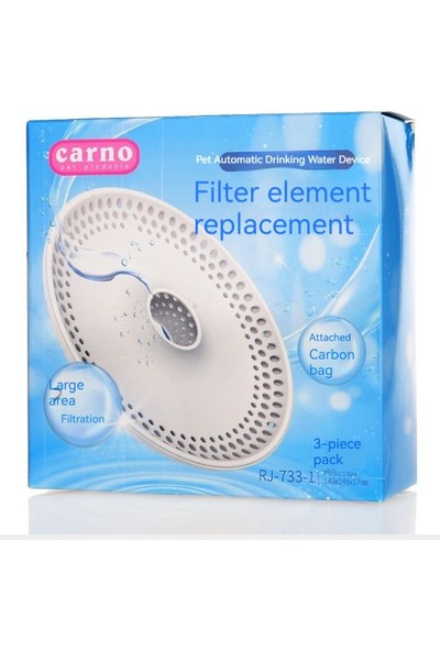 Devils Eye Cat Otomatik Su Sebili Filtre Elemanı (Yurt Dışından)