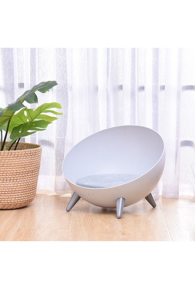 Mikopet Deluxe Kedi Yatağı-Gri Ayak