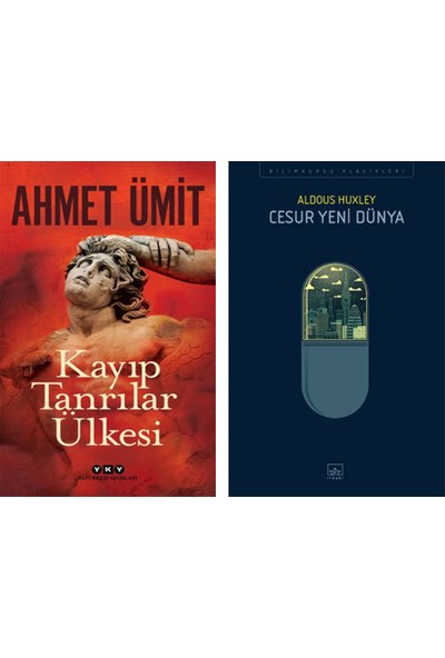 Kayıp Tanrılar Ülkesi - Cesur Yeni Dünya 2 Kitap Set Kayıp Tanrılar Ülkesi - Cesur Yeni Dünya 2 Kitap Set