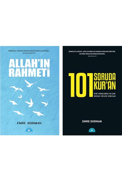 Allah’ın Rahmeti - 101 Soruda Kur’an 2 Kitap Set Allah’ın Rahmeti - 101 Soruda Kur’an 2 Kitap Set