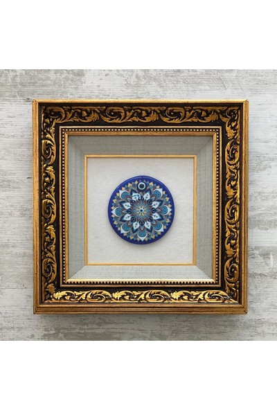 Huistgift Anadolu Motifleri Dekoratif Cam Nazar Boncuğu Ahşap Tablo -7 Huistgift Anadolu Motifleri Dekoratif Cam Nazar Boncuğu Ahşap Tablo -7