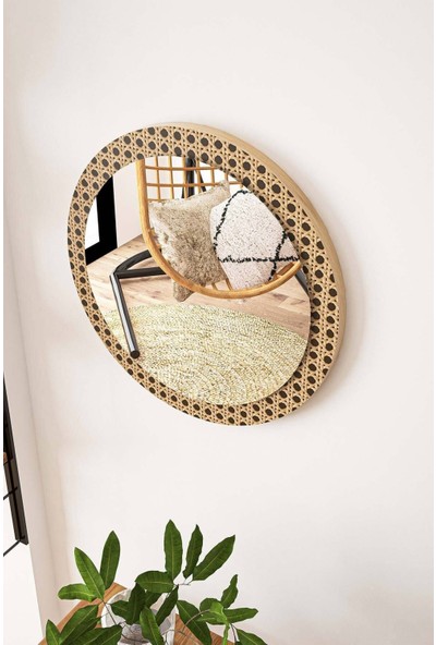 L'occi Concept July 34 cm Dekoratif Antre Hol Salon Mutfak Banyo Wc Ofis Hazeran Ayna JY34-HZ L'occi Concept July 34 cm Dekoratif Antre Hol Salon Mutfak Banyo Wc Ofis Hazeran Ayna JY34-HZ