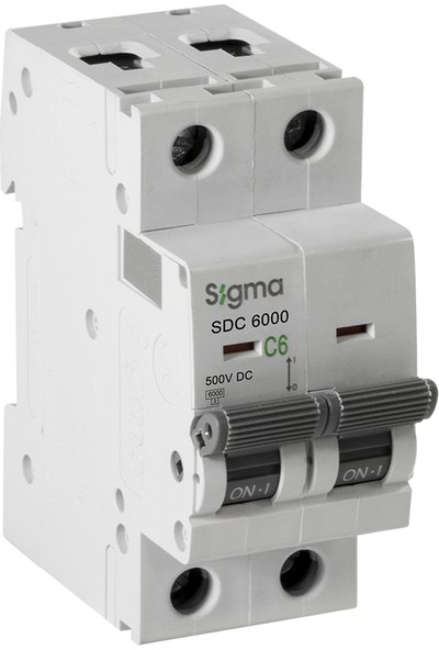 Sigma C2X50A Dc Otomatik Sigorta ; 10KA Sigma C2X50A Dc Otomatik Sigorta ; 10KA