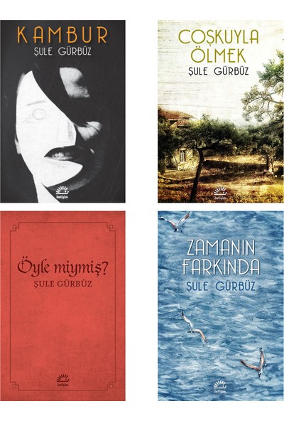 Öyle Miymiş? - Coşkuyla Ölmek - Zamanın Farkında - Kambur - Şule Gürbüz 4 Kitap Set