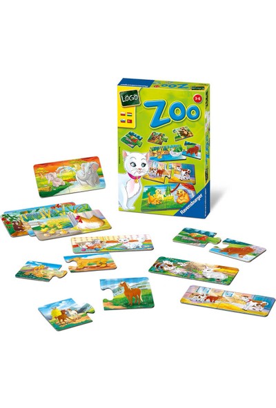 Ravensburger Logo Zoo Eğitici Oyun Ravensburger Logo Zoo Eğitici Oyun
