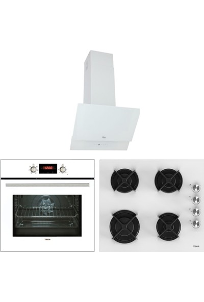 Teka Chef 8 Beyaz Ankastre Set (Tvt 60.1 + Hl Lux 60 4g Aı Al cl + Hak 627 Wh) Teka Chef 8 Beyaz Ankastre Set (Tvt 60.1 + Hl Lux 60 4g Aı Al cl + Hak 627 Wh)