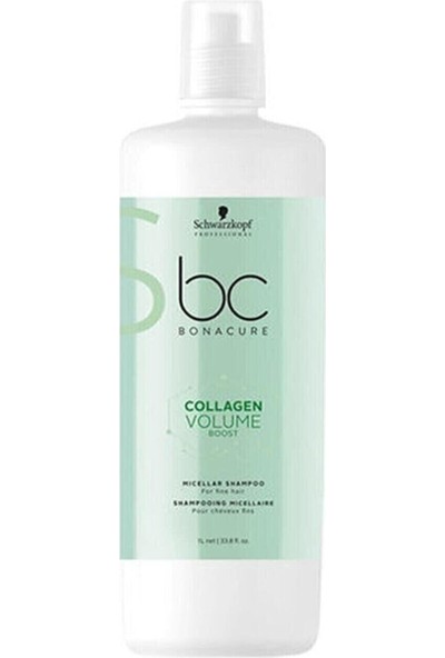 Bonacure Seyrek ve Hacimsiz Saçlar Için Hacim ve Dolgunluk Veren Micellar Şampuan 1000 ml Bonacure Seyrek ve Hacimsiz Saçlar Için Hacim ve Dolgunluk Veren Micellar Şampuan 1000 ml