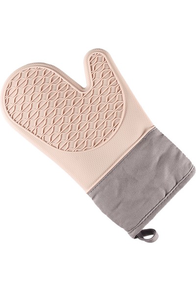 Zhengdong Technology Iki Parmak Dalga Kalın ve Uzunlamasına Anti-Sıcak Silikon Fırın Isı Yalıtım Eldivenleri (Yurt Dışından)