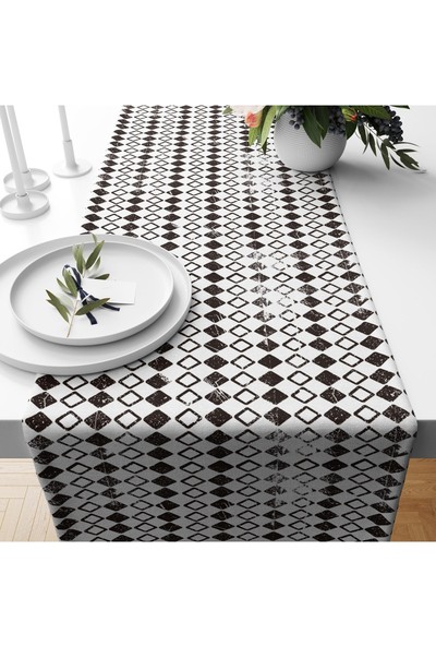 Ladies Home Petek Dokuma Runner 140 x 140 Cm Ladies Home Petek Dokuma Runner 140 x 140 Cm