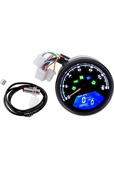 Lnshop Motosiklet Hız Göstergesi Takometre 12000 Rpm 6 Dişli Motor Kilometre Sayacı Takometre (Yurt Dışından) Lnshop Motosiklet Hız Göstergesi Takometre 12000 Rpm 6 Dişli Motor Kilometre Sayacı Takometre (Yurt Dışından)