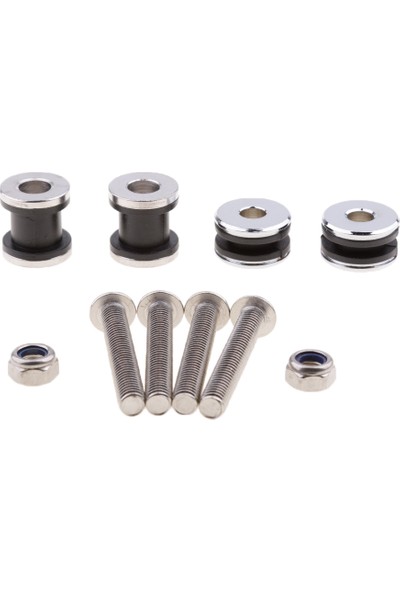 Lnshop Harley 883 1200 2004-2017 Için Donanım Donanım Kiti Ayrılabilir Sissy Bar Raf Tipi 2 (Yurt Dışından)