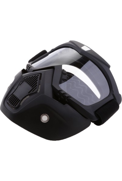 Lnshop Motosiklet Sürme Kask Rüzgar Geçirmez Yüz Maskesi Ayrılabilir Gözlükler Temizle (Yurt Dışından) Lnshop Motosiklet Sürme Kask Rüzgar Geçirmez Yüz Maskesi Ayrılabilir Gözlükler Temizle (Yurt Dışından)