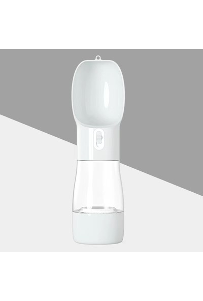 Guli Köpek Seyahat Suluğu ve Mama Kabı- Gri Guli Köpek Seyahat Suluğu ve Mama Kabı- Gri