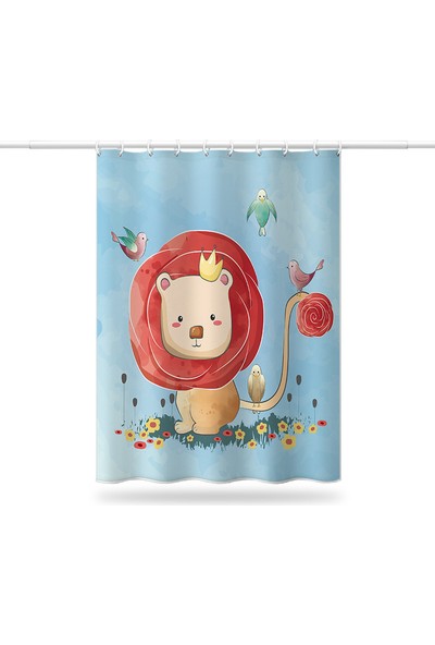 Yilegou Duş Perdesi 12 Kancalı Duş Perdesi Takımları Banyo Için Su Geçirmez Duş Perdesi 72X72 Inç (Yurt Dışından)