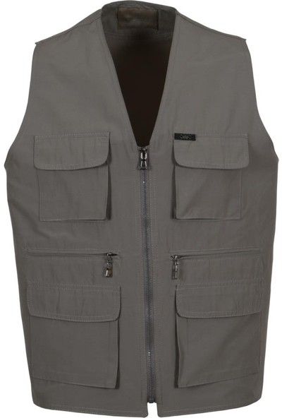 Modarar Erkek Keten Yelek Gri Renk Yazlık Normal Kesim RAR00855 Modarar Erkek Keten Yelek Gri Renk Yazlık Normal Kesim RAR00855