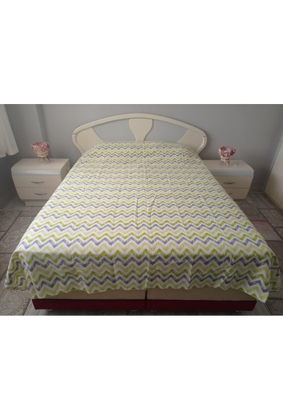 deniz yıldızı home Çift Kişilik Baskılı Pike