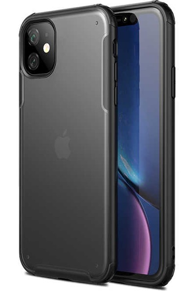 Zamass Apple iPhone 11 Kılıf Zore Volks Kapak Siyah Zamass Apple iPhone 11 Kılıf Zore Volks Kapak Siyah