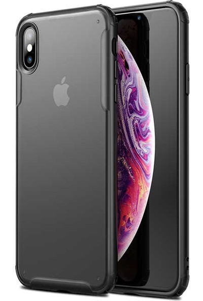 Zamass Apple iPhone Xs Max Kılıf Zore Volks Kapak Siyah Zamass Apple iPhone Xs Max Kılıf Zore Volks Kapak Siyah