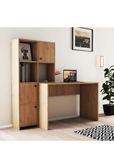 Mezza Sılence Kitaplık - Çalışma Masası Takımı 1994 Sepet