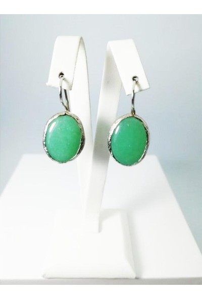 Doğan Doğaltaş Avanturin Küpe