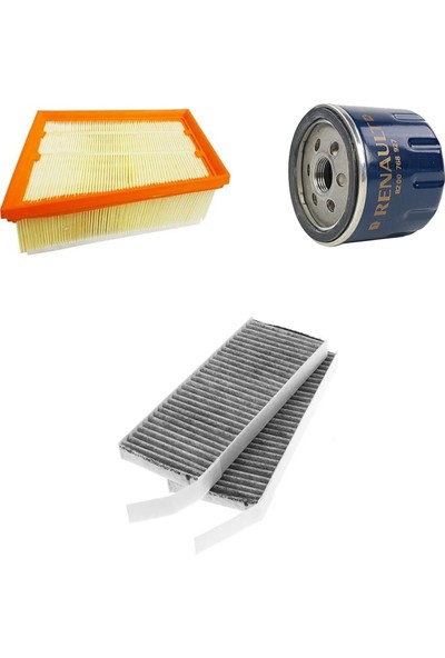 Parça Par Renault Latitude Filtre Bakım Seti 1.5 Dci 2011-2019 [110 Beygir PARCAPAR9513F]