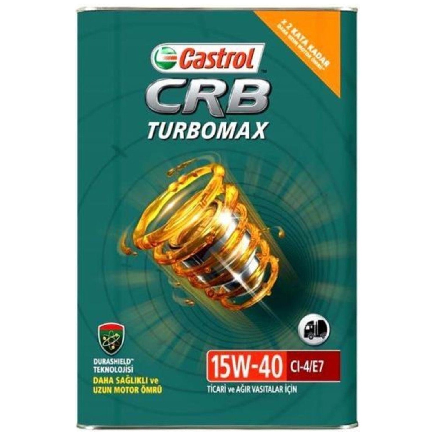 Castrol Crb Turbomax 15W-40 Motor Yağı ( Üretim Yılı: 2022 ) Fiyatı