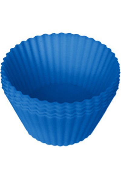 Devils Eye 50 Adet Yuvarlak Silikon Kek Fincanı Diy Pişirme Pudingi Kek Kalıbı (Yurt Dışından)