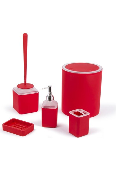 Luwi Shopping Ew's Kırmızı Banyo Takımı