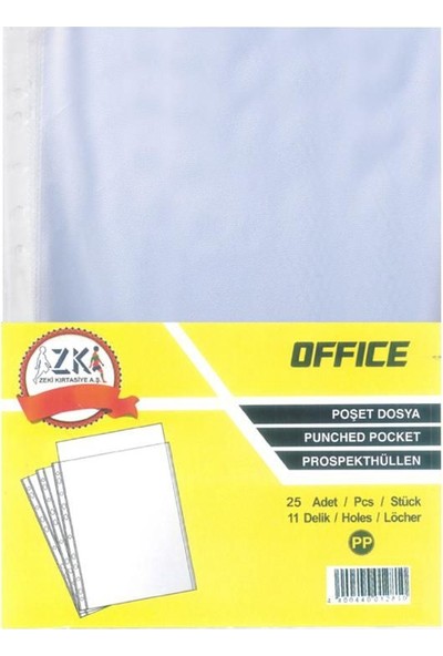 Zk Zk Poşet Dosya 25'li Offıce Xl