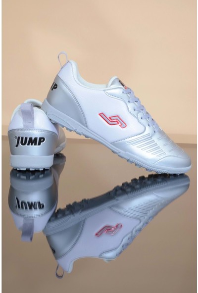Jump Konfores 1199-27604 Halı Saha Futbol Ayakkabısı - NKT01199-GÜMÜŞ-43