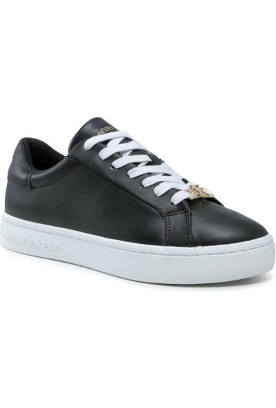 Calvin Klein Kadın Laceup Lth Cupsole Sneaker YW0YW00162 Calvin Klein Kadın Laceup Lth Cupsole Sneaker YW0YW00162