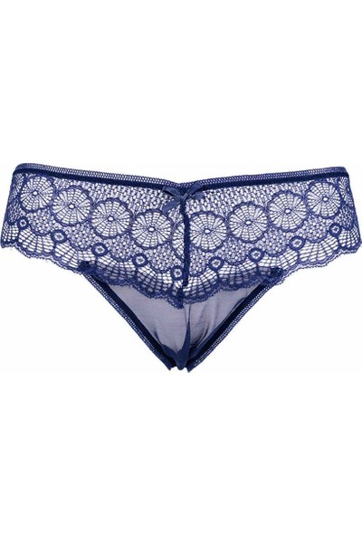 Dantelli Tül Tanga 4078 | Lacivert