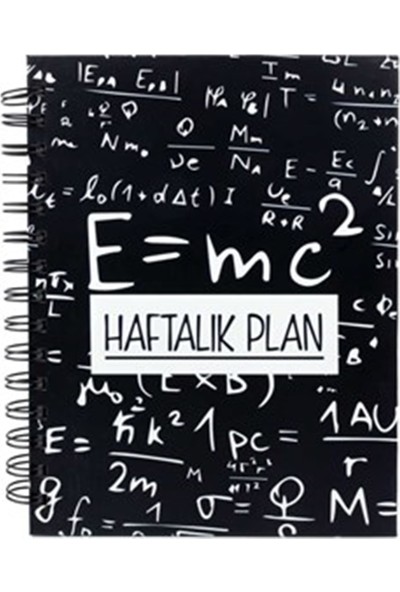 Unicorn Emc2 Palto Haftalık Plan Defteri