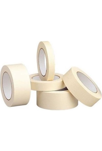 Kobi Tape Kobitape Kağıt Maskeleme Bantı 19MMX25MT 6'lı Paket Kobi Tape Kobitape Kağıt Maskeleme Bantı 19MMX25MT 6'lı Paket