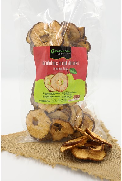 Cappadocia Dried Kurutulmuş Armut Dilimleri 100 gr