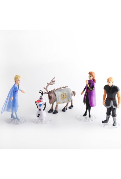 Sinley 5 Adet Frozen Kek Dekorasyon Süs Oyuncakları (Yurt Dışından) Sinley 5 Adet Frozen Kek Dekorasyon Süs Oyuncakları (Yurt Dışından)