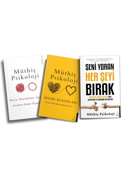 Müthiş Psikoloji 3 Kitap Set Müthiş Psikoloji 3 Kitap Set