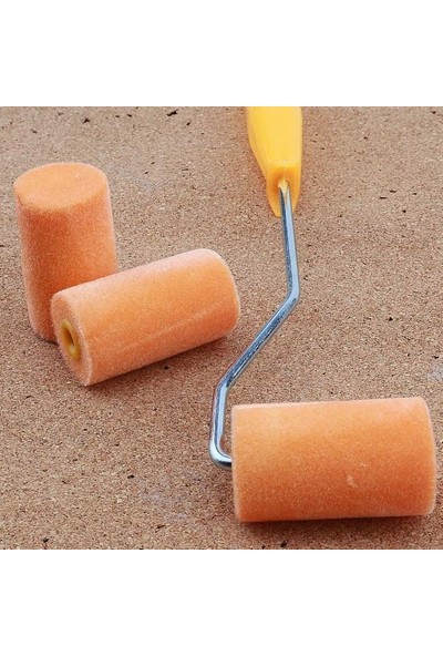 Rich 5cm Kadife Rulo Fırça Turuncu Rich 5cm Kadife Rulo Fırça Turuncu