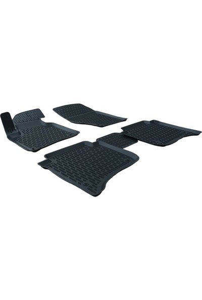 Perflex Havuzlu Paspas Çeşitleri Siyah Bmw E70 X5 2007-2014 5 Pcs