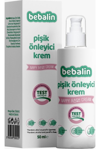Bebalin Pişik Önleyici Krem 50 ml