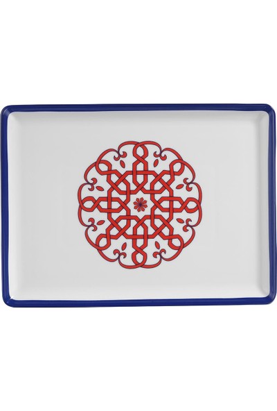 Kütahya Porselen Selçuklu 30X22 Düz Tabak