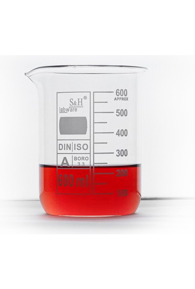 S&H Labware 600 ml Beher S&H Labware 600 ml Beher
