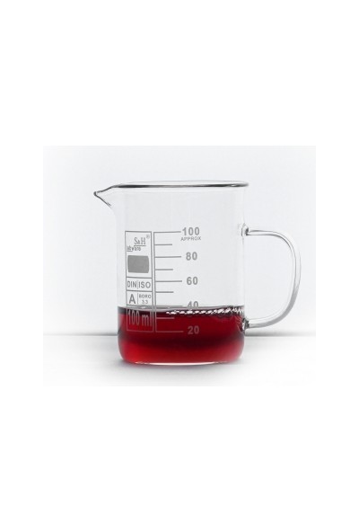 S&H Labware 100 ml Kulplu Beher S&H Labware 100 ml Kulplu Beher