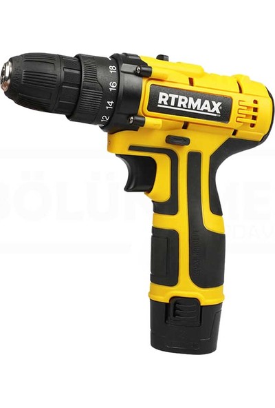 Rtrmax RTM332 Şarjlı Matkap 12V/1.3AH