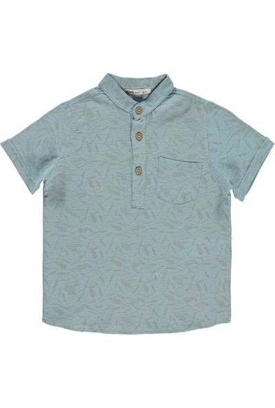 Civil Boys Erkek Çocuk Gömlek 6-9 Yaş Mavi