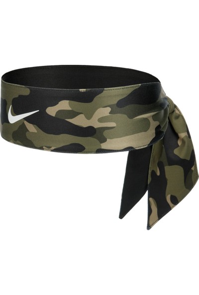 Nike Dri Fit Head Tie Bandana Çift Taraflı Tenisçi Kafa Bandı Siyah ve Kamuflaj Nike Dri Fit Head Tie Bandana Çift Taraflı Tenisçi Kafa Bandı Siyah ve Kamuflaj