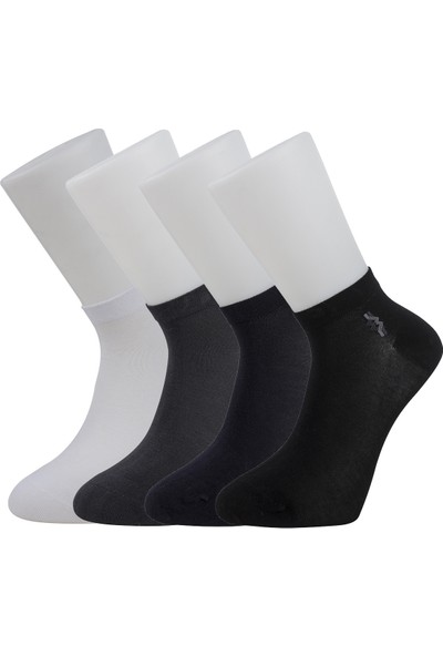 Moyra Socks 4'lü Arma Desen Bambu Erkek Patik Çorap Moyra Socks 4'lü Arma Desen Bambu Erkek Patik Çorap