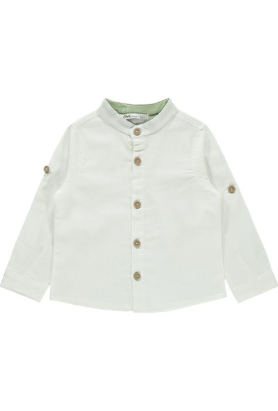 Civil Boys Erkek Çocuk Gömlek 2-5 Yaş Krem Civil Boys Erkek Çocuk Gömlek 2-5 Yaş Krem