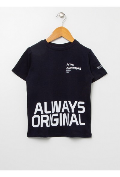 Limon T-Shirt, 13-14 Yaş, Lacivert