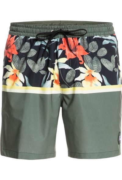 Quiksilver EQYJV03891 Oceanmade Division Str V Normal Bel Desenli Çok Renkli Erkek Şort Mayo Quiksilver EQYJV03891 Oceanmade Division Str V Normal Bel Desenli Çok Renkli Erkek Şort Mayo